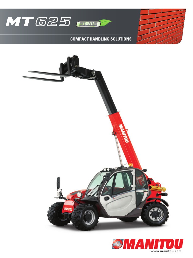 Manitou MT 625 (EN) | PDF | Transmission (Mechanics) | Truck
