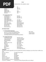 French Formal Letter Writing Guide | PDF | Written Communication