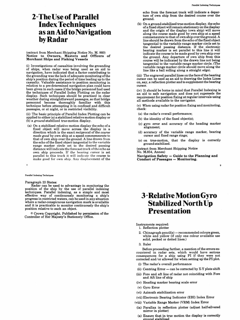 Parallel Indexing by I.smith & R.a.mulroney | PDF | Navigation | Radar