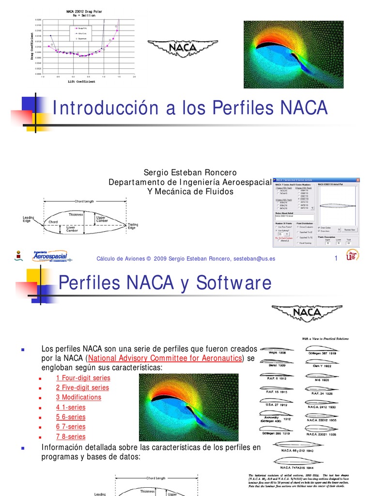 Tema Extra Introduccion Perfiles NACA | PDF | Levantar (Fuerza) | Vuelo