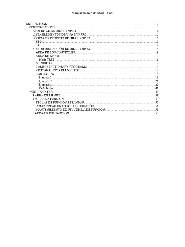 Module Pool | PDF | Programa de computadora | Programación