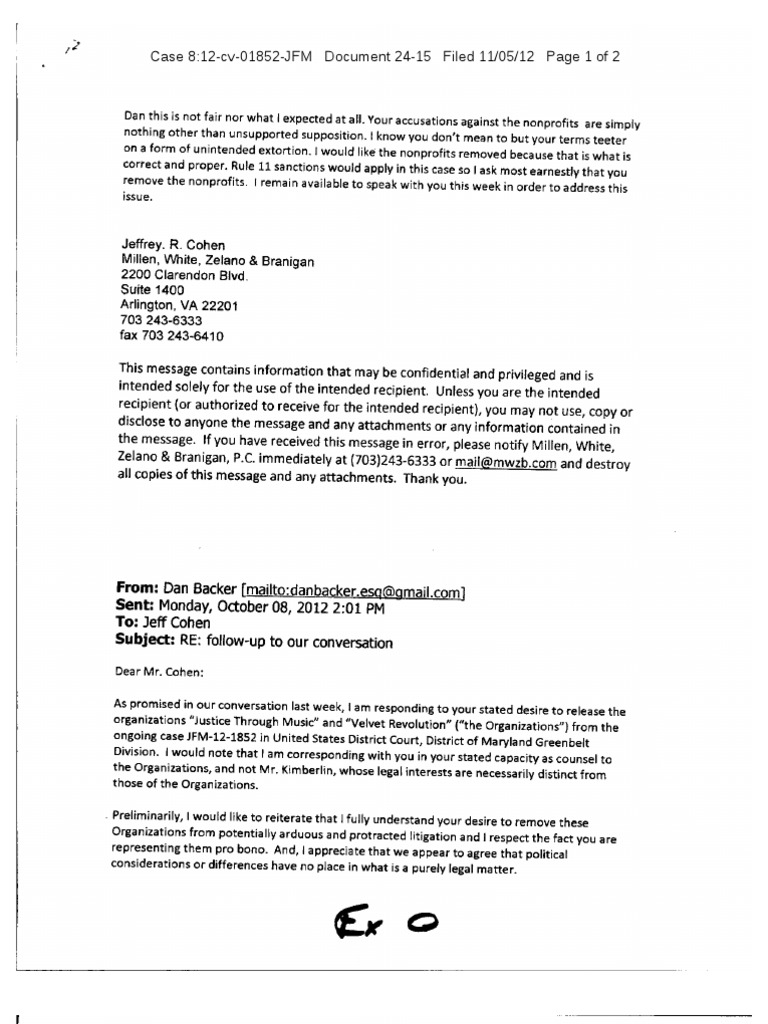 Exhibit O | PDF | Law