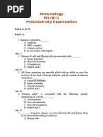 MCQ Adaptive and Innate Immunity SET-A | PDF | Adaptive Immune System ...
