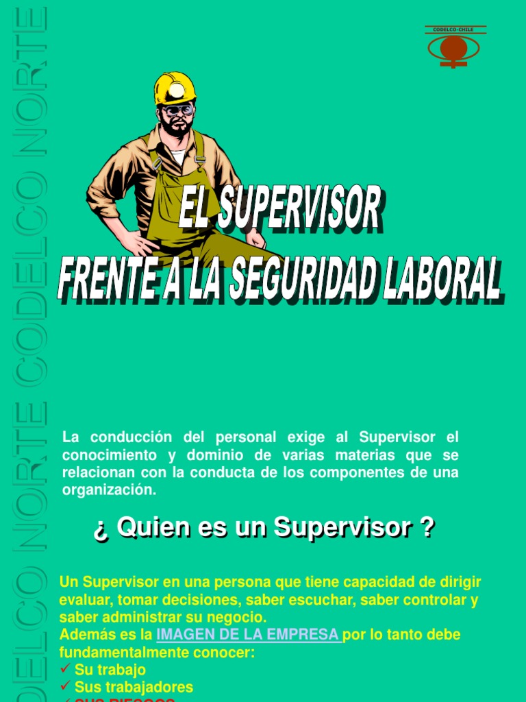 Curso El Rol Del Supervisor | PDF | Delito | Derecho laboral