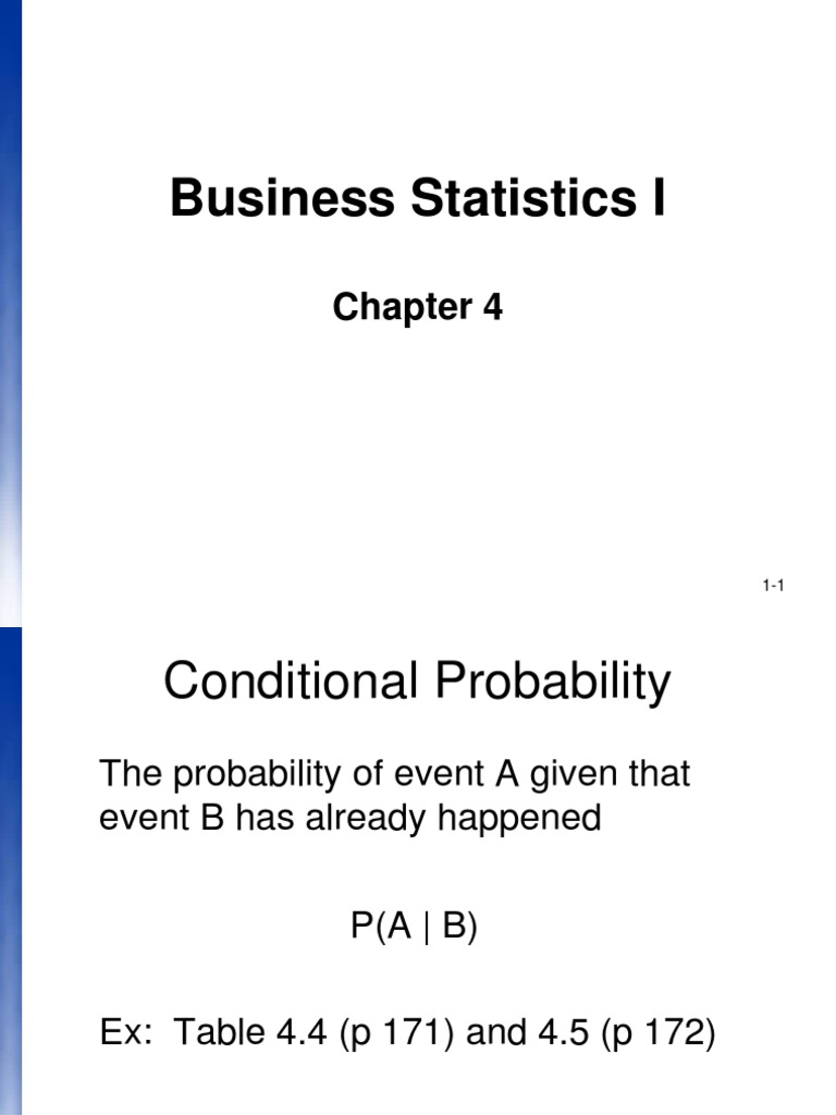 Chap 04b | PDF | Theorem | Probability