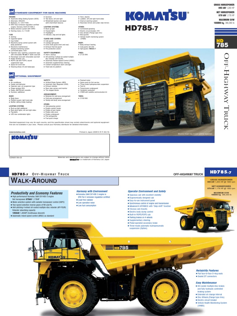 HD785-7_ | Truck | Automatic Transmission