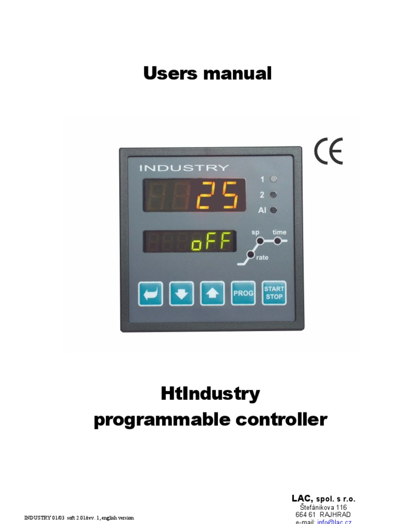 Manual Htindustry En Pdf Parameter Computer Programming Light Emitting Diode 