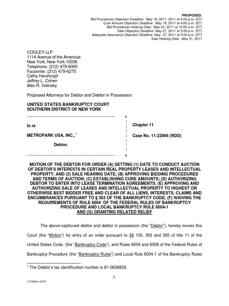 Proposed | PDF | Bankruptcy In The United States | Bankruptcy