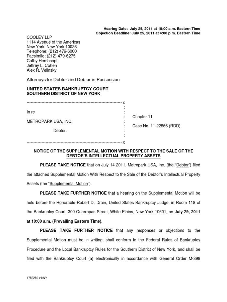 Attorneys For Debtor and Debtor in Possession | PDF | Http Cookie ...