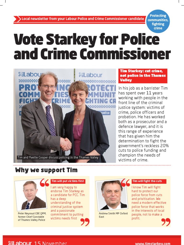 Tim Starkey Newsletter | PDF | Police | Victimology