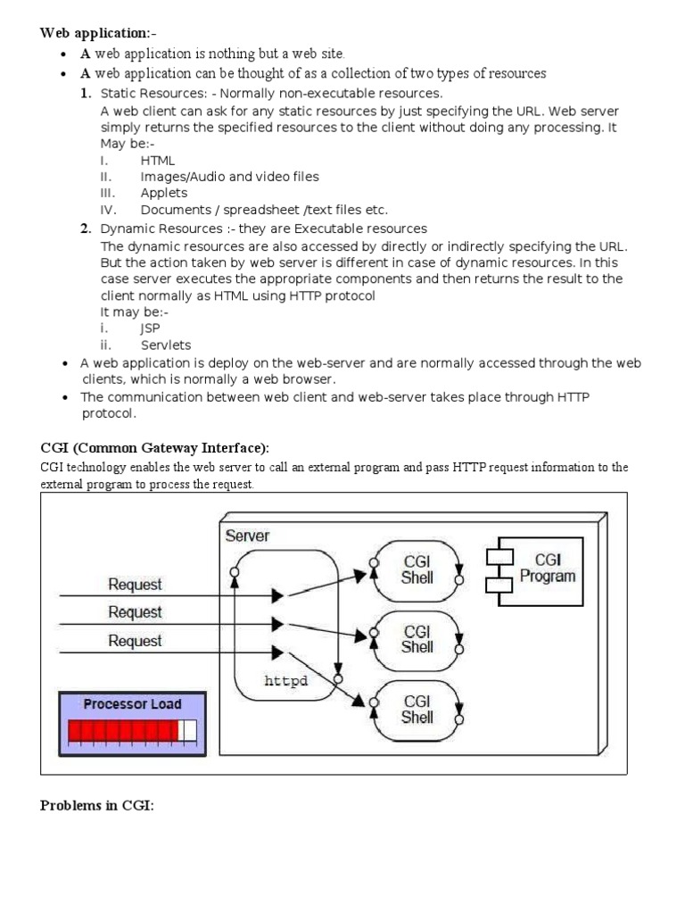 Servlet Notes | PDF | Hypertext Transfer Protocol | Java Servlet