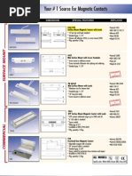 Sentrol 1078 1076 Series Magnetic Contacts Data Sheet | PDF | Switch ...