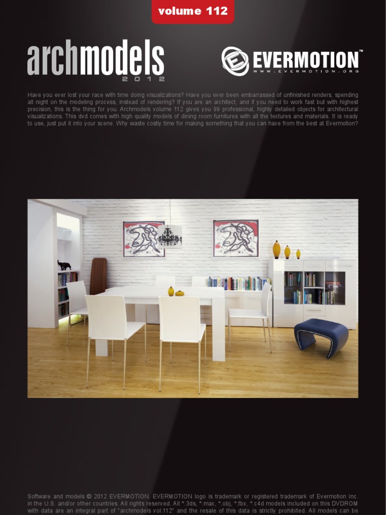 Archmodels Vol 112 | PDF | Rendering (Computer Graphics) | Texture Mapping