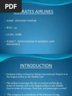 Case Study Emirates Assignment | PDF | Emirates (Airline) | Airlines