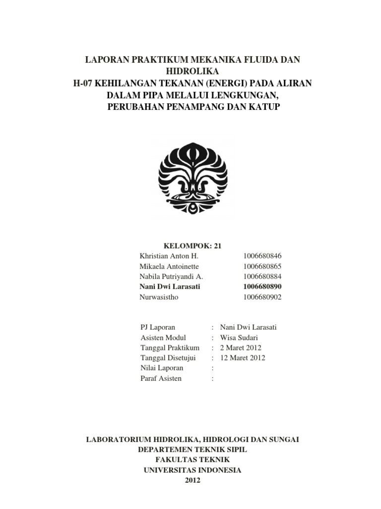 Laporan Mekflu | PDF