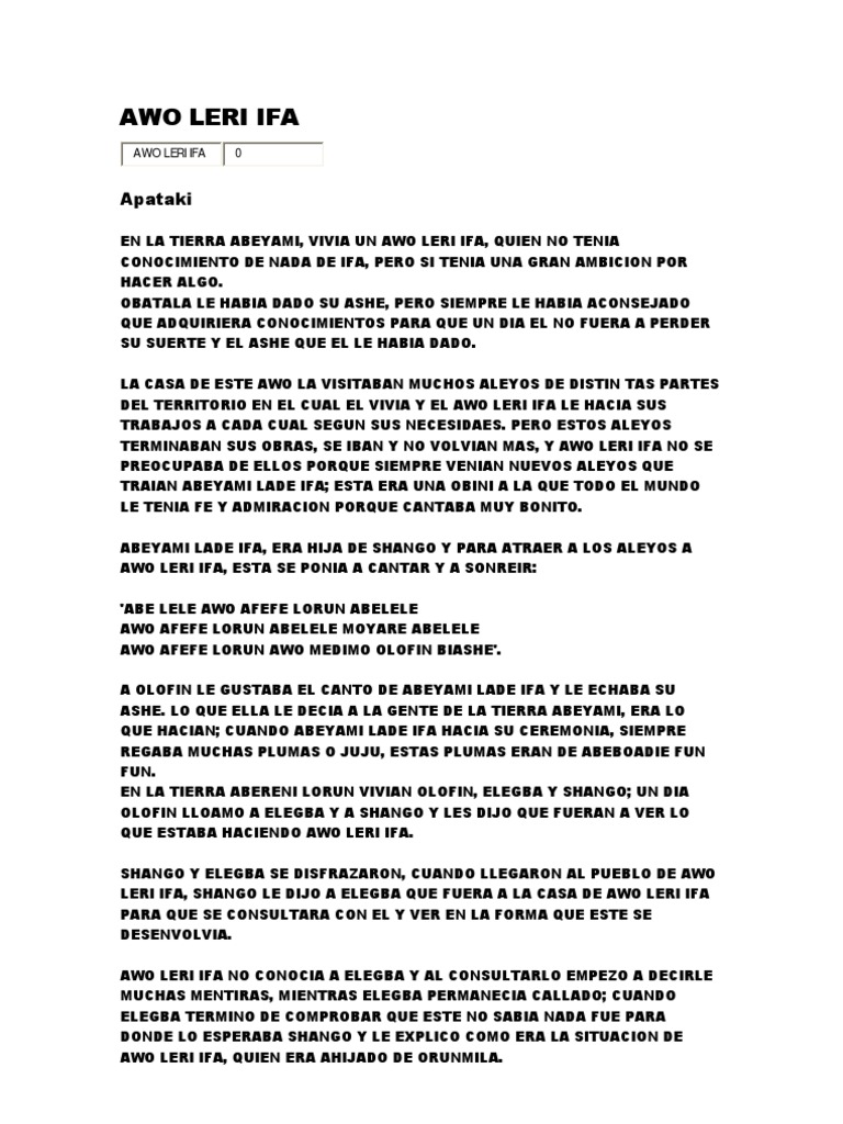 Patakies IworiBogbe | PDF