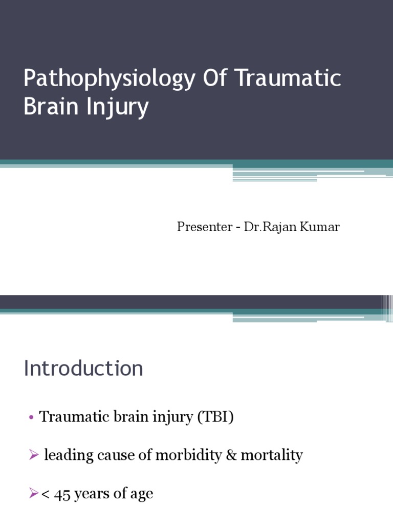 Pathophysiology of TBI 97 | PDF | Traumatic Brain Injury | Neuroscience