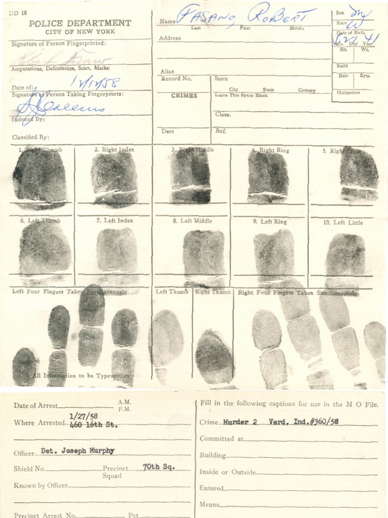 Date Of:. /VV T: Police Department | PDF | Fingerprint | Law ...