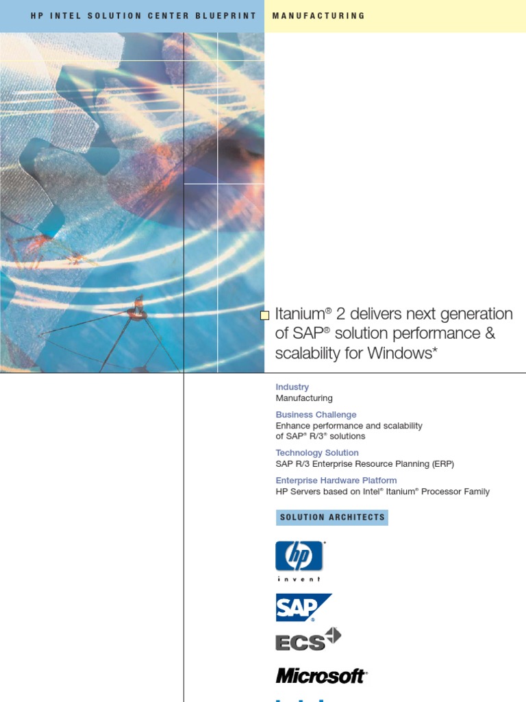 Sap Blueprint | PDF | 64 Bit Computing | Sap Se