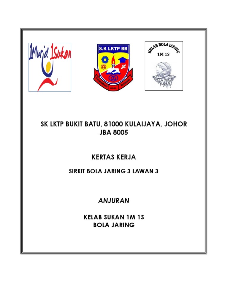 Kertas Kerja Sirkit Bola Jaring | PDF