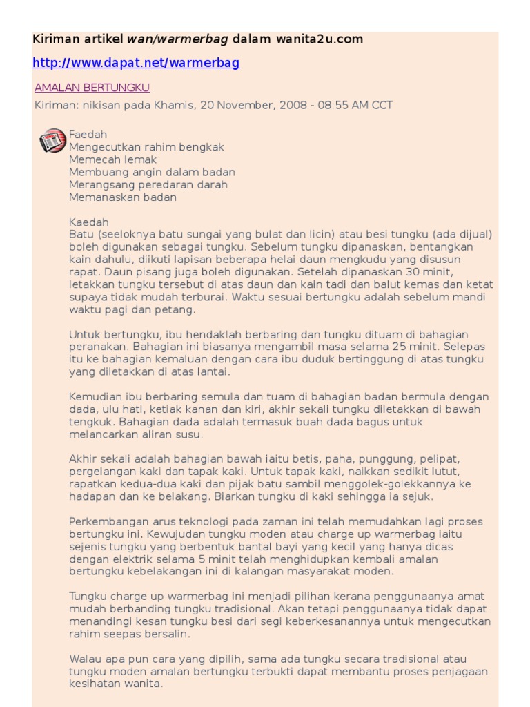 Amalan Bertungku, Tungku Moden VS Tungku Tradisional | PDF | Kesehatan ...