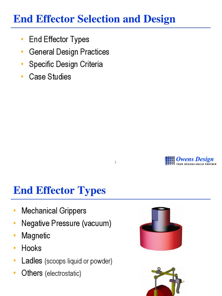 End Effector Design | PDF | Physics | Materials