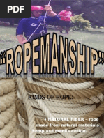 Rope Types and Knot Usage Guide | PDF | Rope | Knot