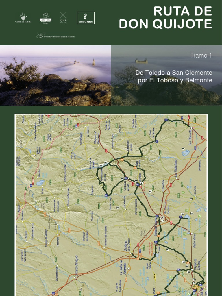 Ruta De Don Quijote, El Mejor Itinerario Con Mapa – JJOU