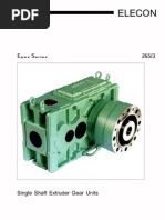 Elecon ET Catalogue PDF | PDF | Gear | Transmission (Mechanics)