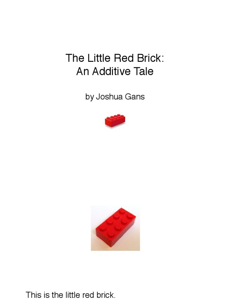 The Little Red Brick's Teamwork Tale | PDF | Home & Garden | Art
