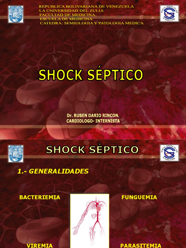 Shock Septico | PDF | Septicemia | Patologia clinica