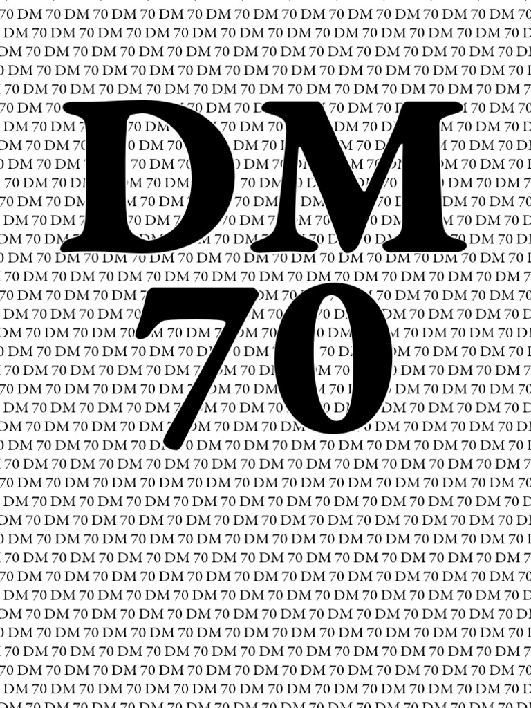 DM70 | PDF