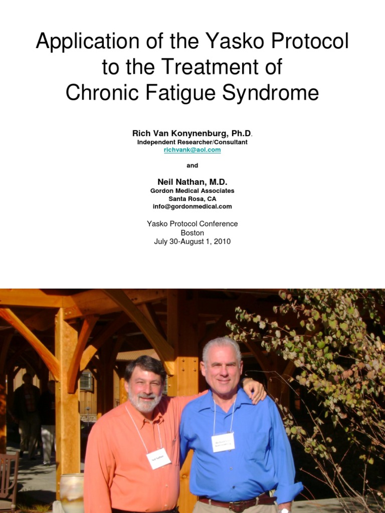 Application of Yasko Protocol To The Treatment of Chronic Fatigue ...
