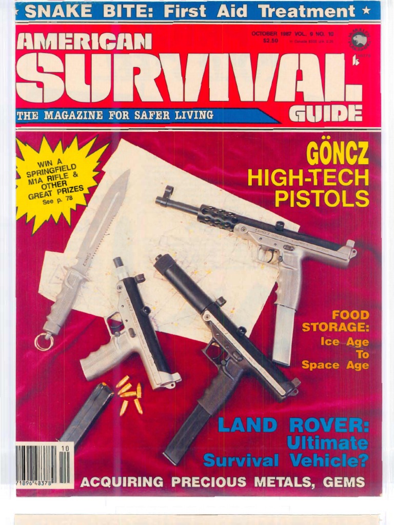 American Survival Guide October 1987 Volume 9 Number 10 PDF | PDF ...