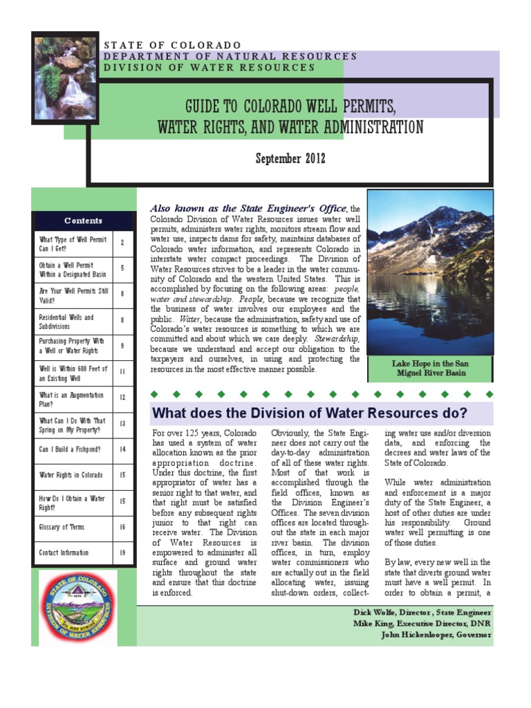 Well Permit Guide | PDF | Land Lot | Water Resources