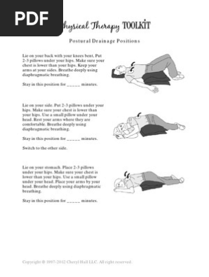 Postural Drainage Positions Pdf