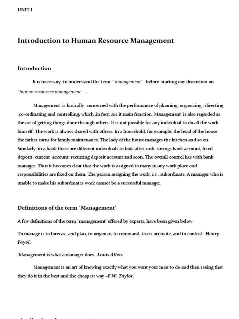 HRM Essentials for Business Students | PDF | Human Resource Management ...
