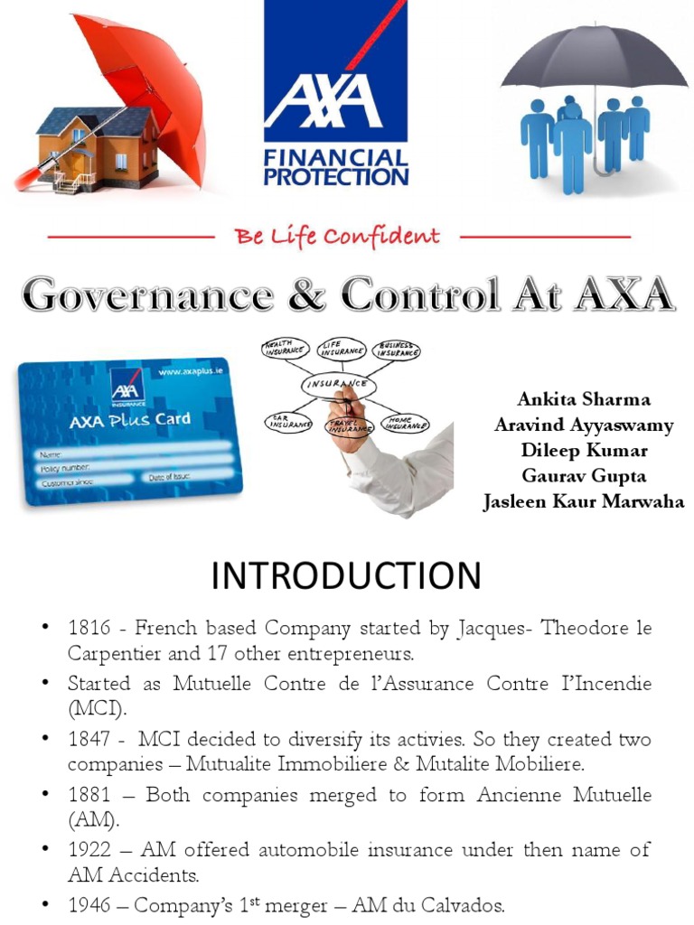 AXA: Governance and Growth Overview | PDF