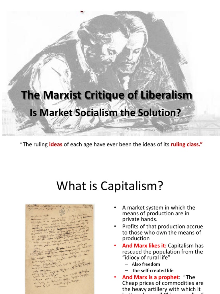 10 Marx and Market Socialism | PDF | Exploitation Of Labour | Social ...