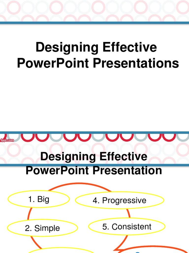 Designing Effective Powerpoint Presentations | PDF | Typefaces | Input ...
