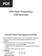 Plan Academy Earned Value Management Formulas Cheat Sheet | PDF