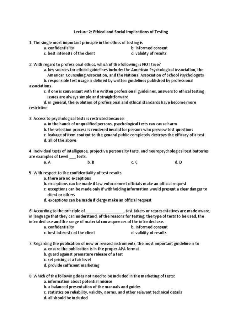 Soalan Tutorial Kuliah 2 | PDF | American Psychological Association | Informed Consent