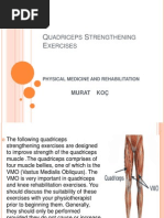 Exercises For VMO Strengthening | PDF | Knee | Foot