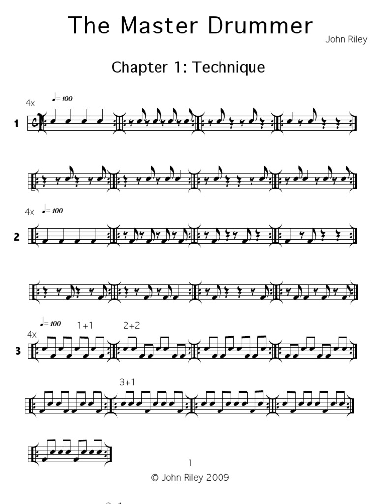 John Riley - The Master Drummer | PDF