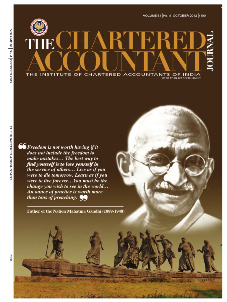 CA Journal-October 2012 | PDF | Corporate Governance | Governance