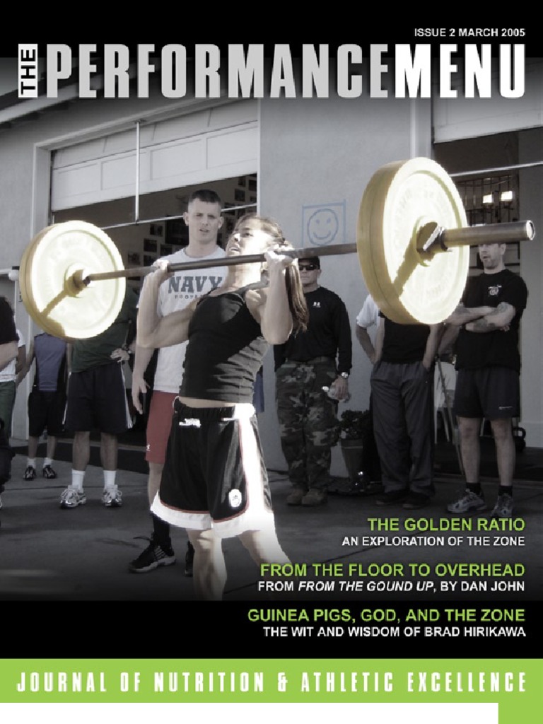 Crossfit The Performance Menu 2 | PDF | Dieting | Low Carbohydrate Diet