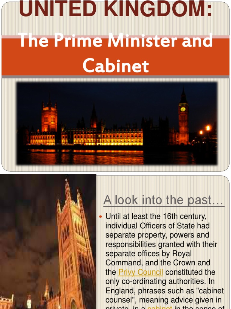 United Kingdom PM & Cabinet | PDF | Prime Minister | Government Of The ...