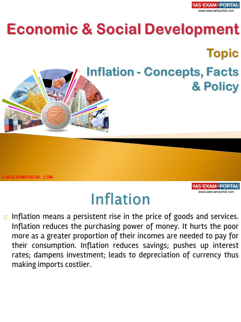 23(B) Inflation-Concepts Facts and Policy | Deflation | Inflation