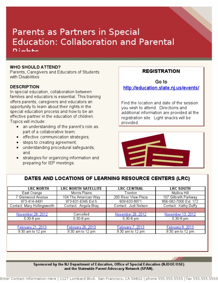 Parent Flyer Pdf
