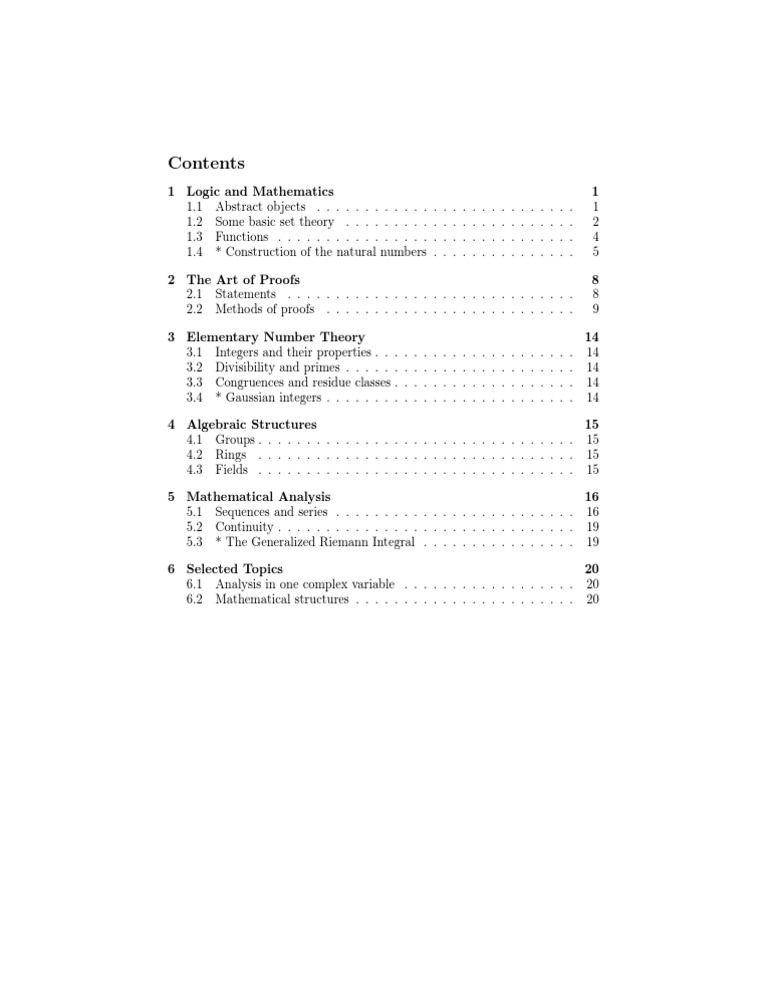 Logic, Proofs, and Number Theory Guide | PDF | Abstract Algebra ...